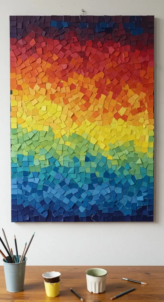 11 Craft Ideas For Paper Wall Art