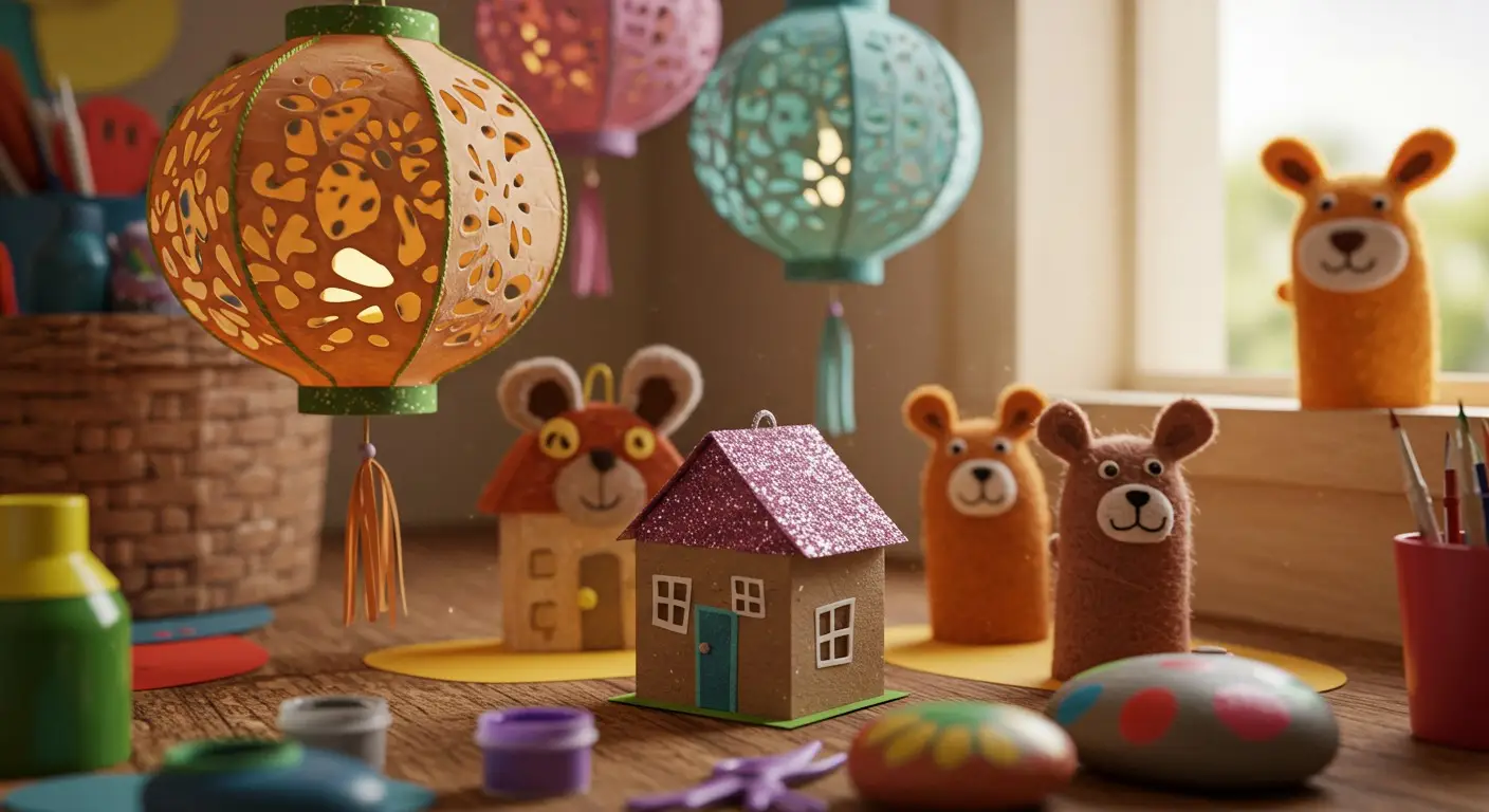 13 Easy Craft Ideas For Kids