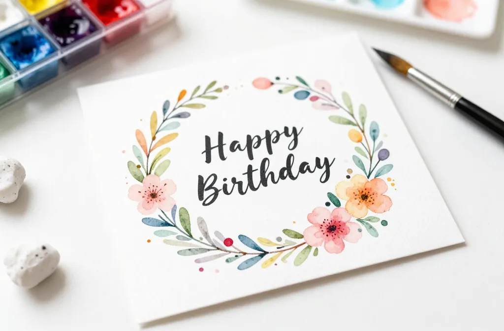 Watercolor Birthday Card Ideas – 13 Beautiful Handmade Card Designs